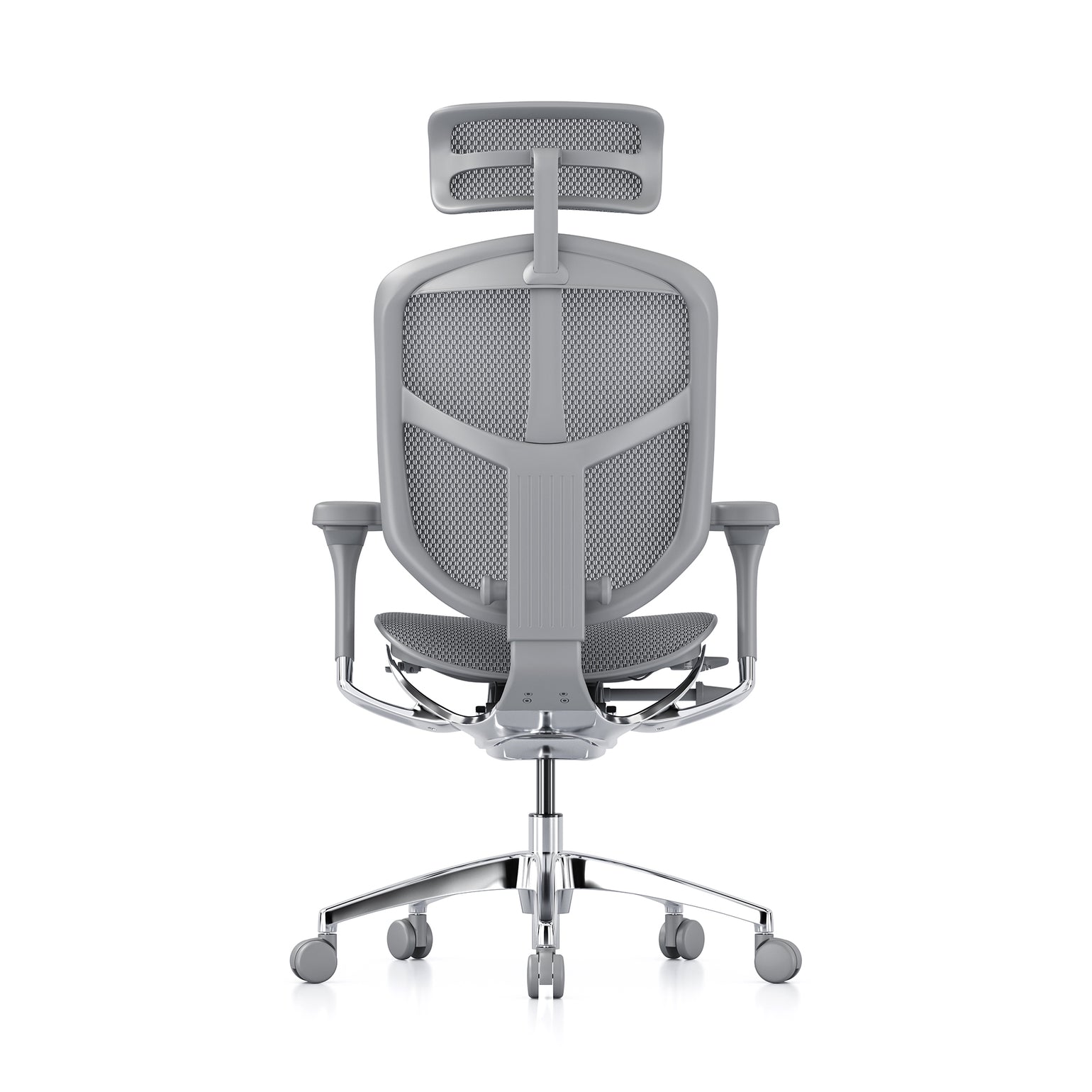 Enjoy Elite office chair | Grey frame & grey mesh | Ergohuman Store ...
