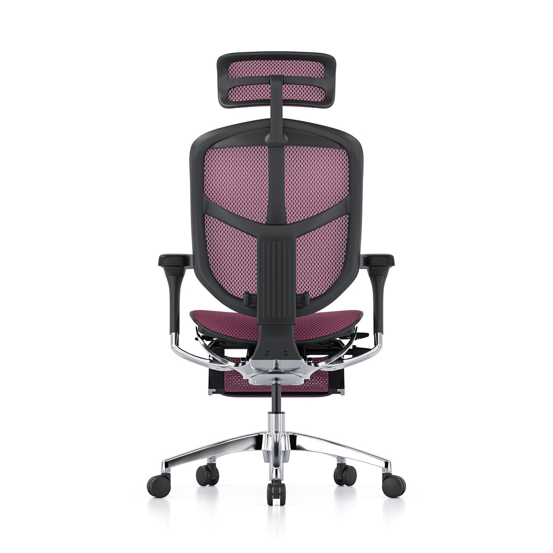 Enjoy Elite office chair | Black frame & pink mesh | Ergohuman Store ...