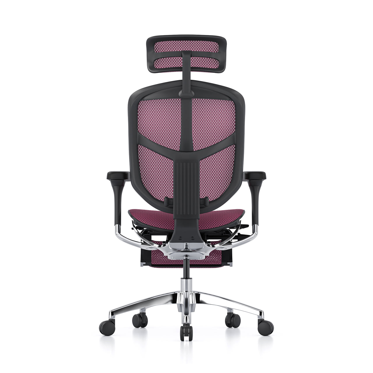 Enjoy Elite office chair | Black frame & pink mesh | Ergohuman Store ...