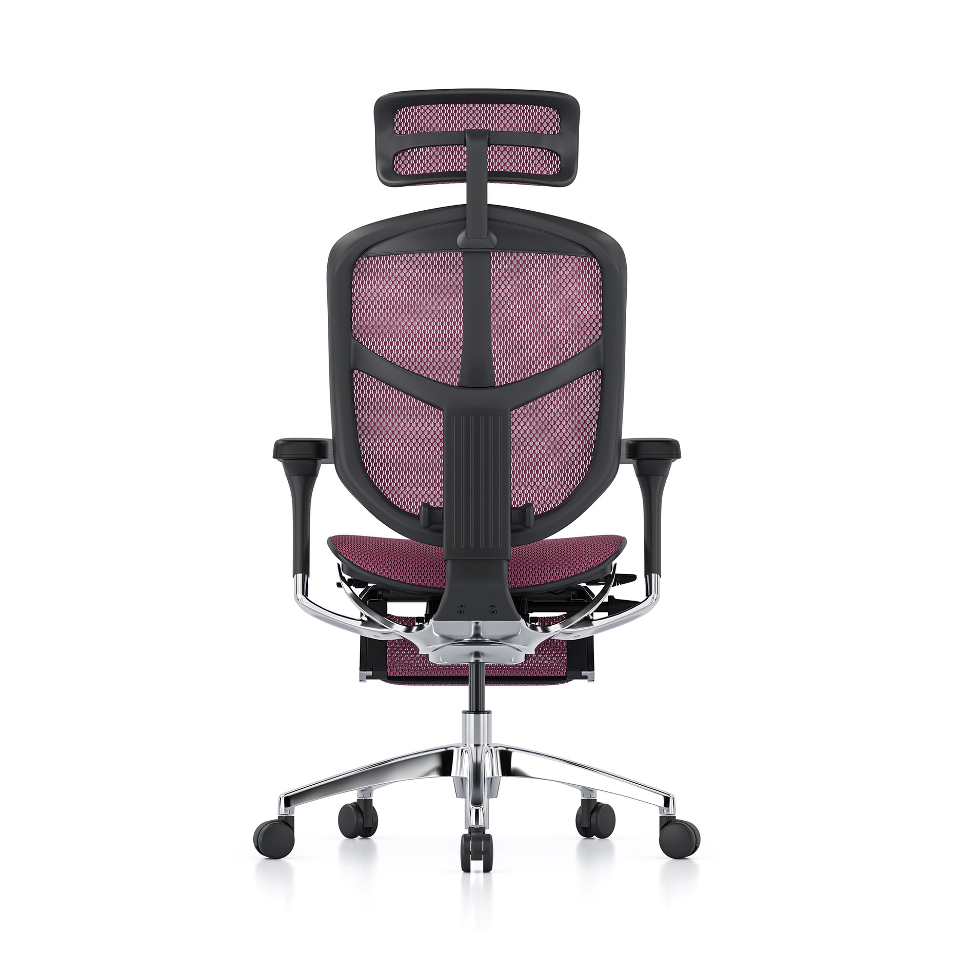 Enjoy Elite office chair | Black frame & pink mesh | Ergohuman Store ...