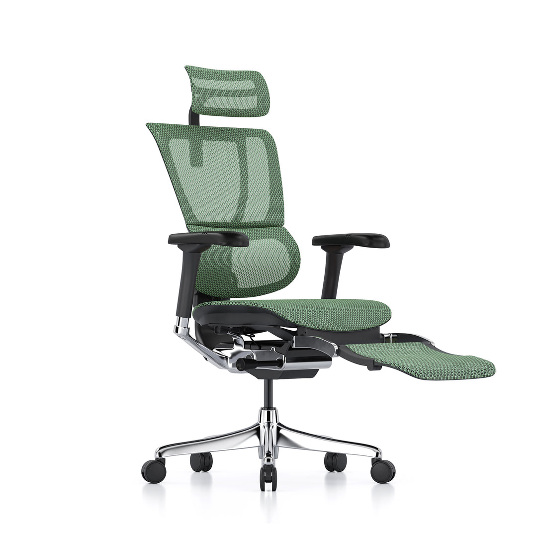 Green office chairs by Ergohuman | Ergonomic task chairs – Ergohuman ...